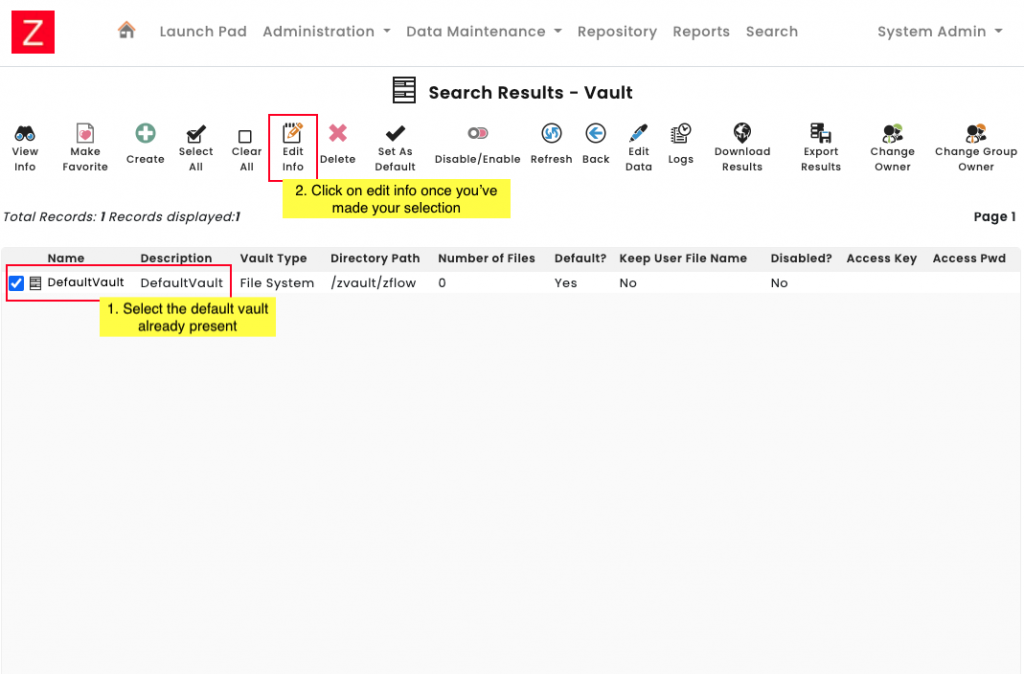 Configuring Zflow For File Management Zflow Documentation