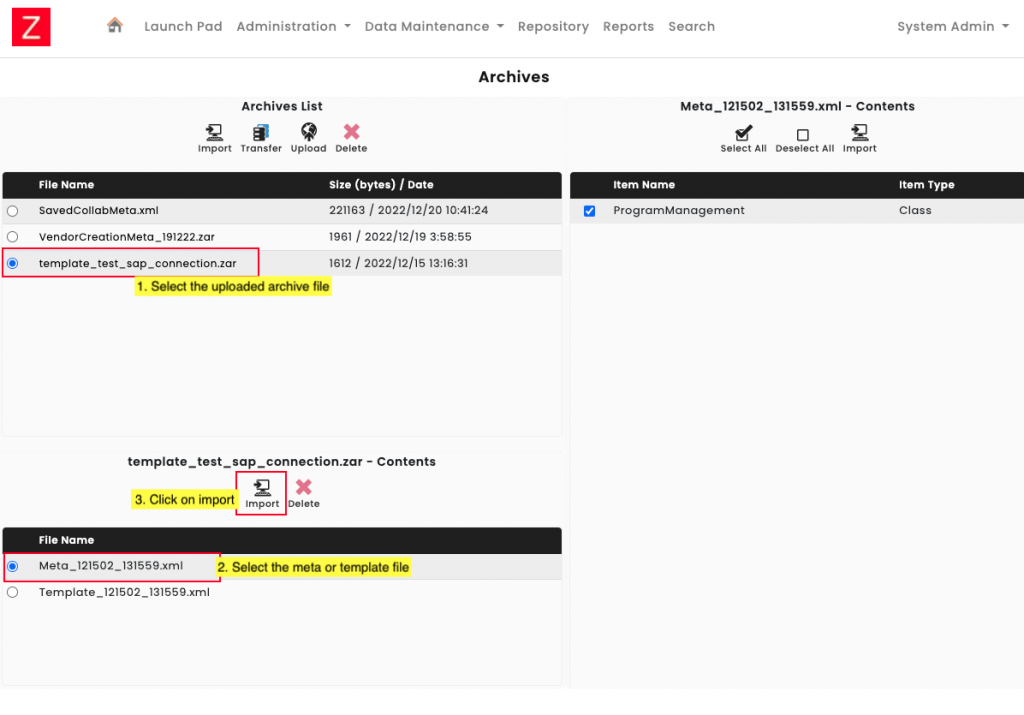 Managing ZFlow System – ZFlow Documentation